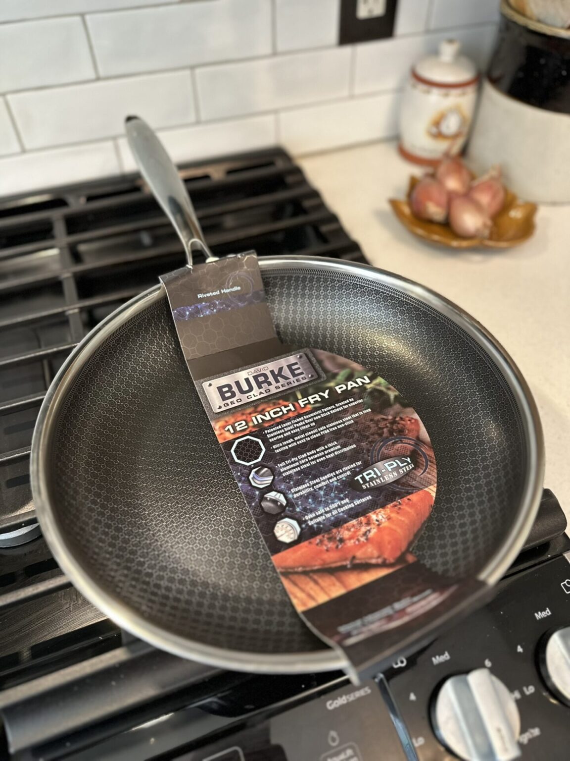 David Burke Geo Clad Series Fry Pan - Atlantic Coast Mercantile